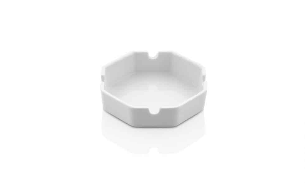 ASHTRAY / WHITE & CREAM | Freya Melamin